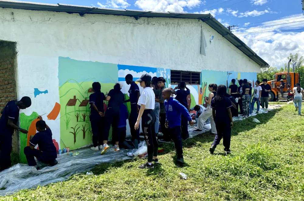 Murales rurales en el municipio de Padilla: conectando a la comunidad ...